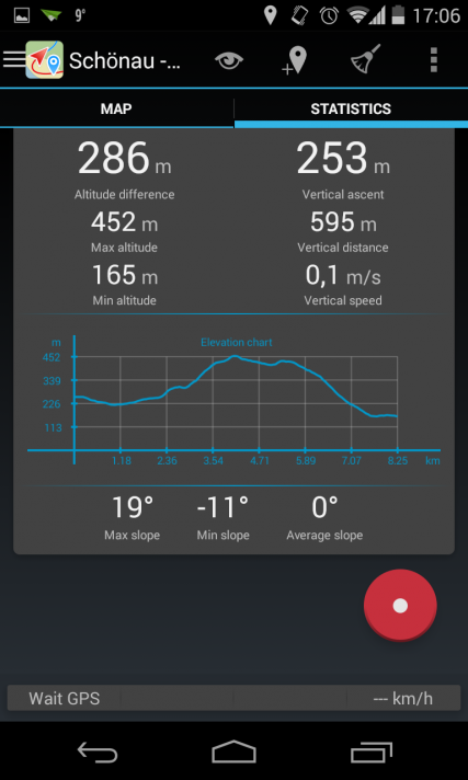 Android: So zeichnest du mit Geo Tracker eine GPS-Route auf!